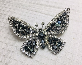Rhinestone butterfly | Etsy