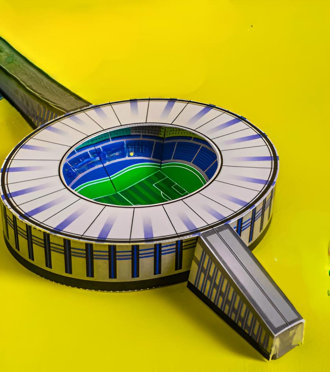 The Worlds Great Stadiums. Cut, Paste With Glue, and These 6 Stadiums ...