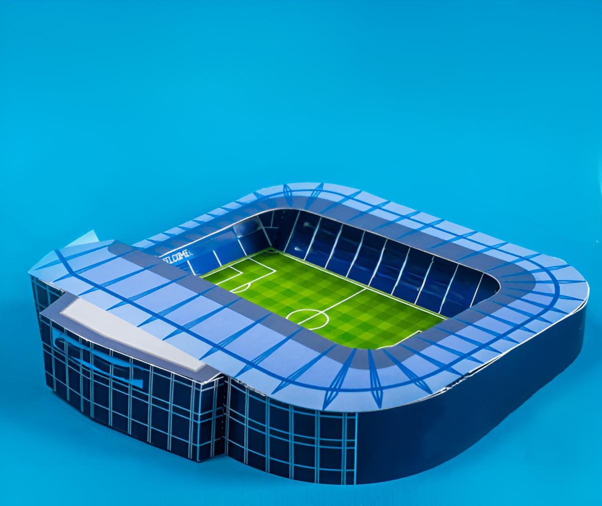 Stadium Paper Model Template, DIY Craft - Etsy UK