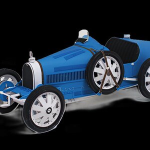 12 Paper Craft Nostalgic Cars. Printable DIY Paper Craft. Cut With ...