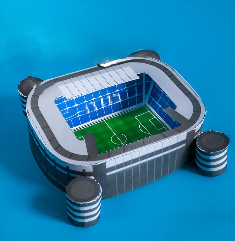 The Worlds Great Stadiums. Cut, Paste With Glue, and These 6 Stadiums ...