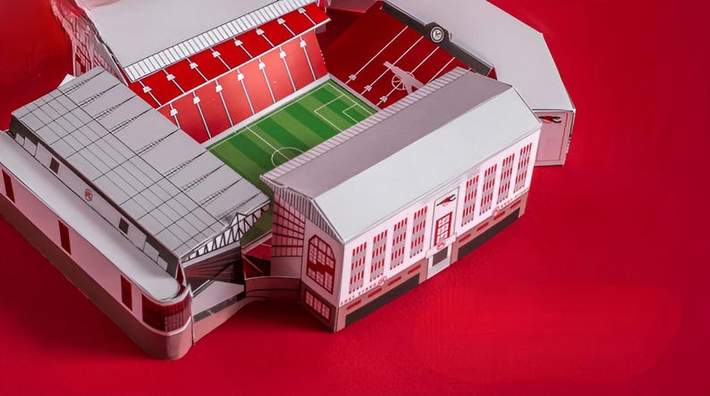The Worlds Great Stadiums. Cut, Paste With Glue, and These 6 Stadiums ...