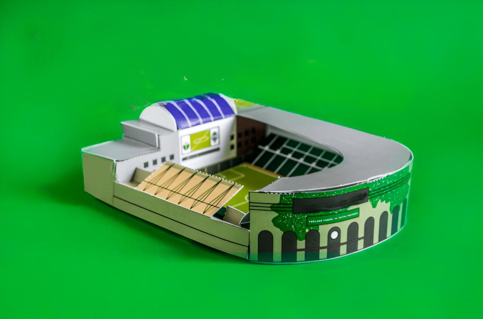 The Worlds Great Stadiums. Cut, Paste With Glue, and These 6 Stadiums ...
