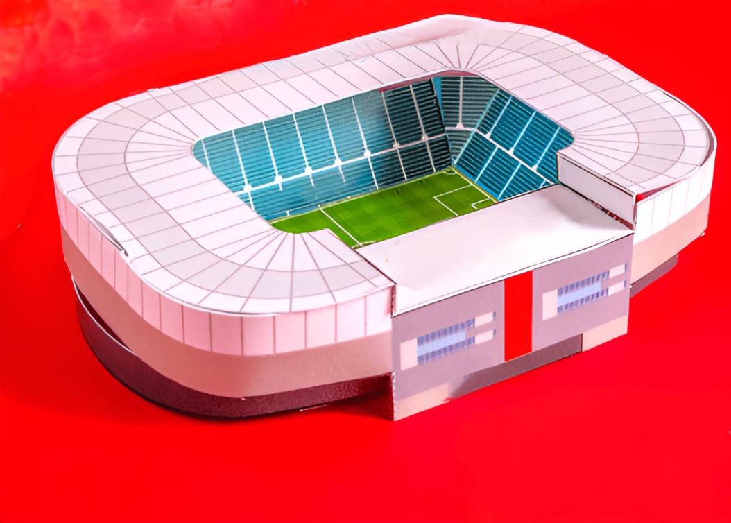 The Worlds Great Stadiums. Cut, Paste With Glue, and These 6 Stadiums ...