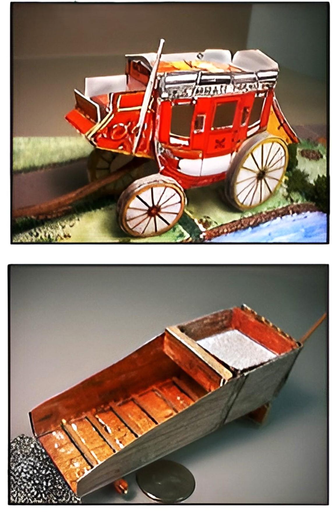 Papercraft Western Town: 27 Building Templates (digital Download) - Etsy