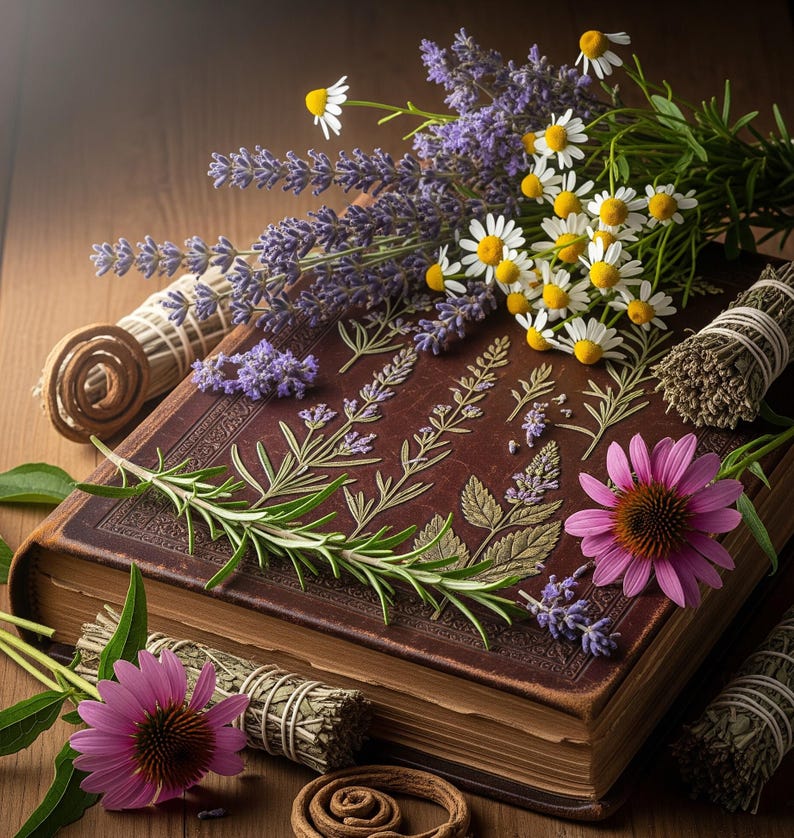 5 Book. Medicinal Plants Guide: Ancient Wisdom to Modern Healing - Etsy