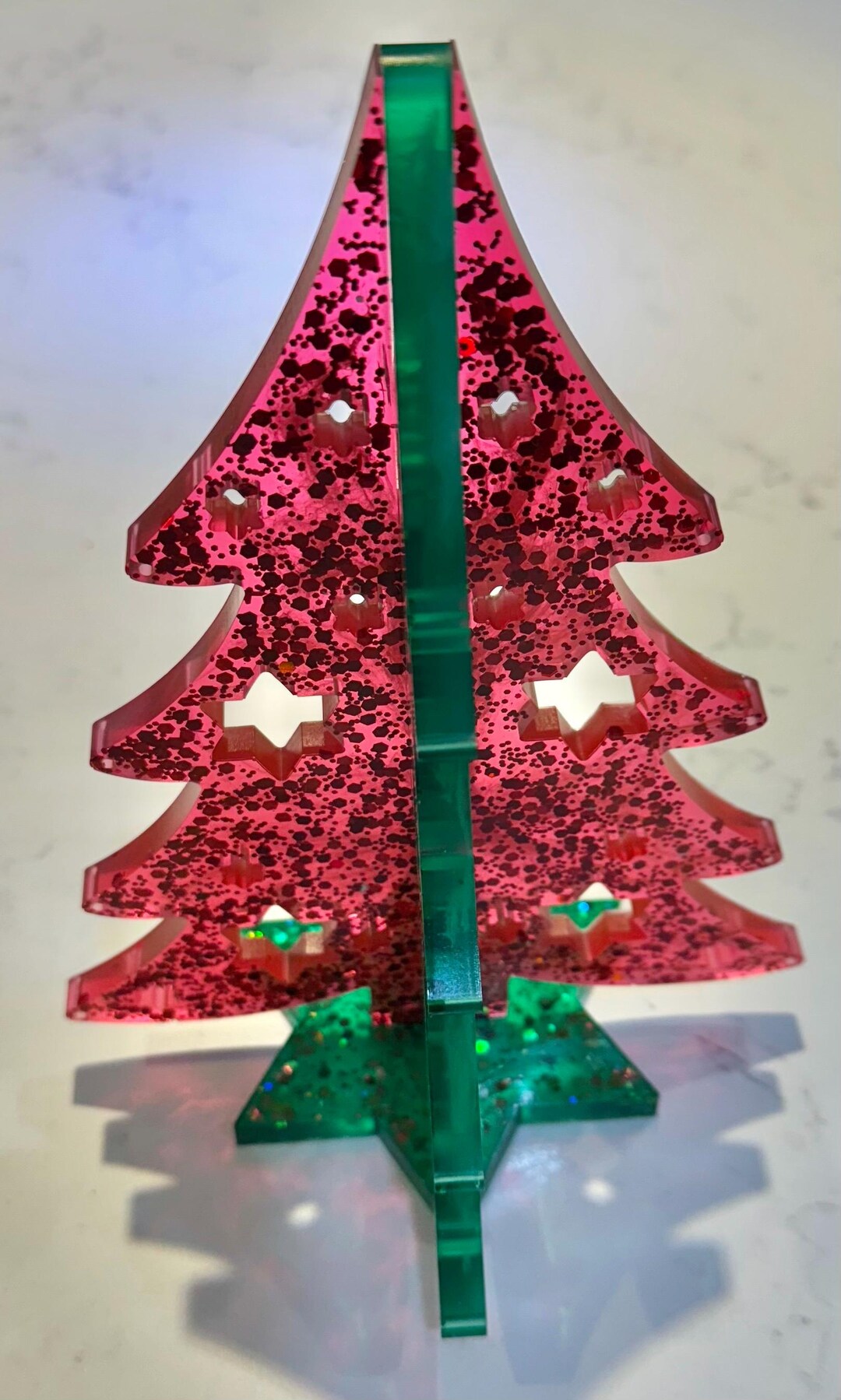 Epoxy Resin Puzzle Tree - Etsy