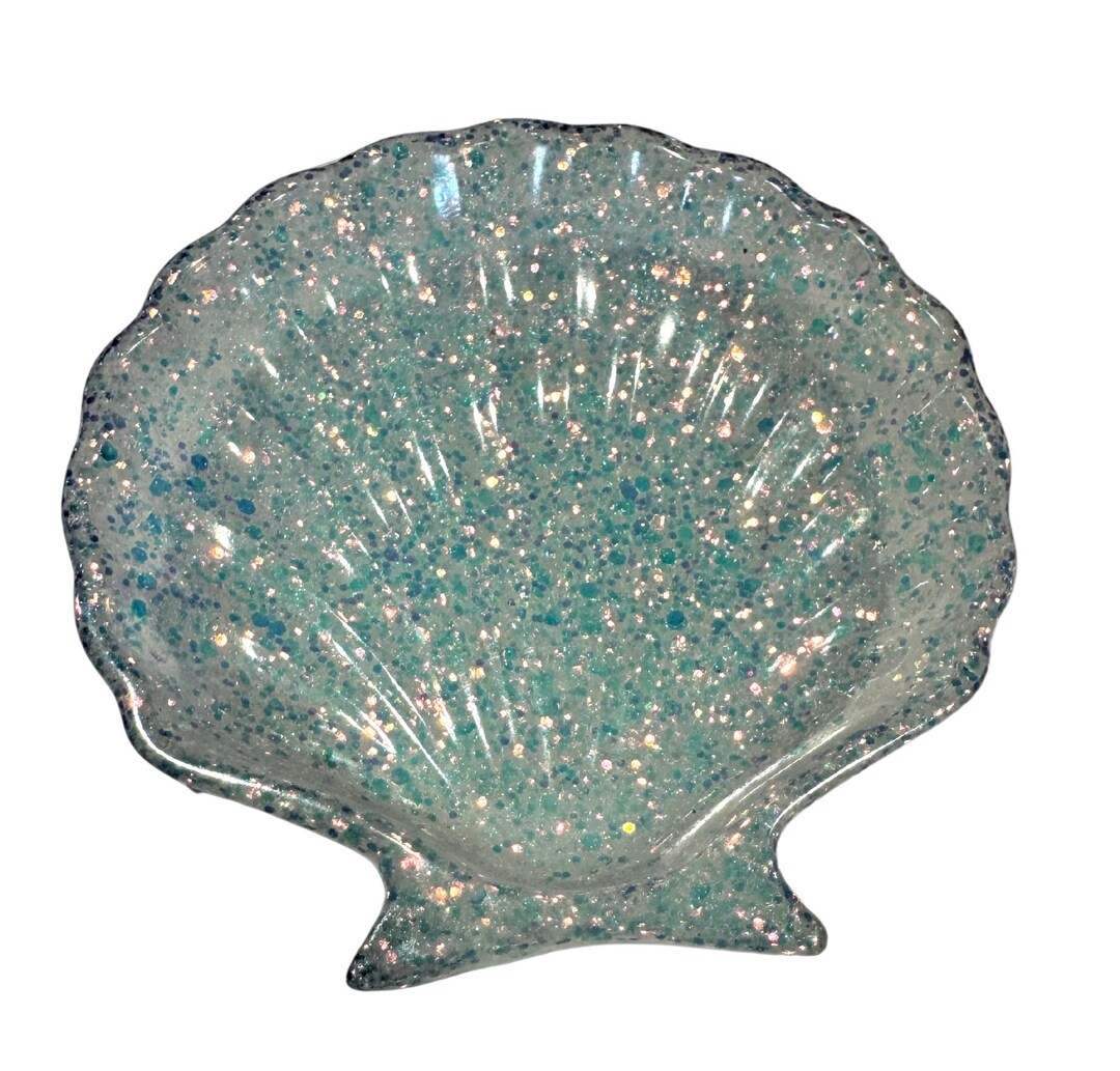 Epoxy Resin Seashell Dish - Etsy