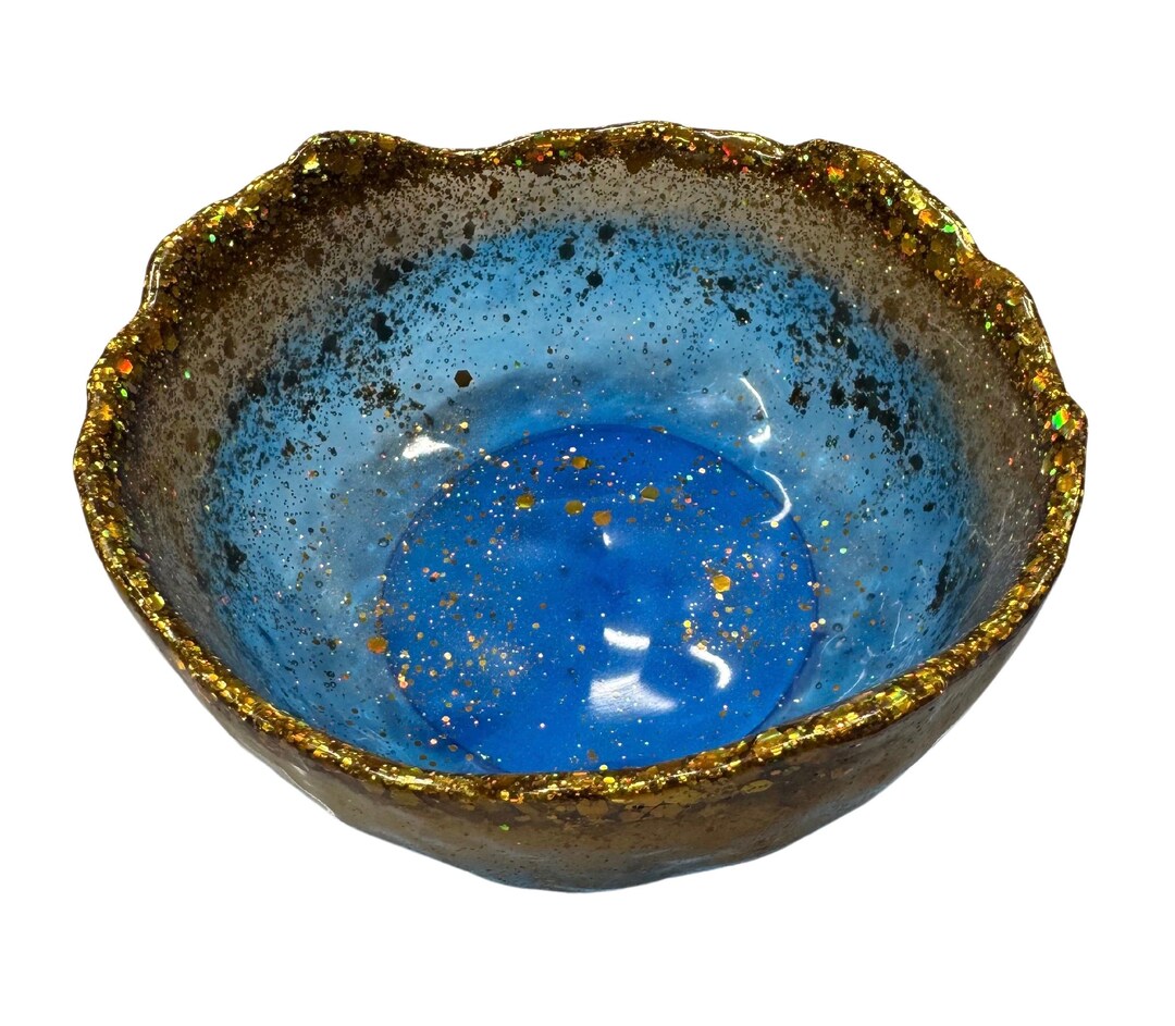 Epoxy Resin Bowl - Irregular Shape - Etsy