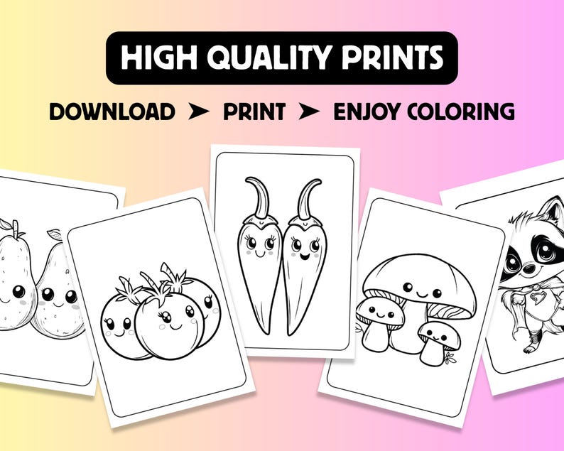 70 Cozy Kawaii Coloring Pages | Cute Coloring Pages | Fun Activity ...