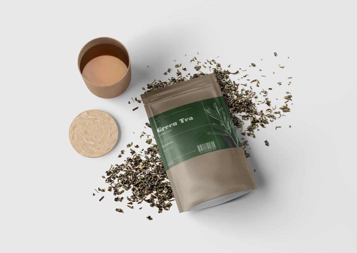 Tea Label Template Canva | Maura's Digital Design - Etsy