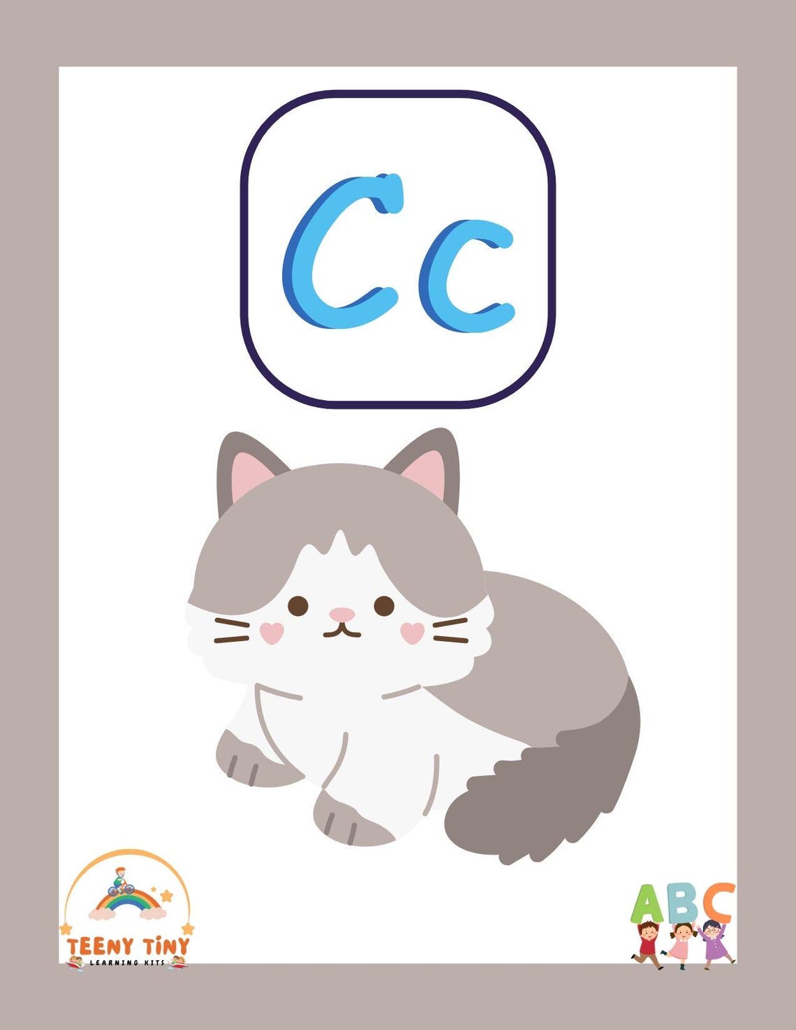 Jumbo Flashcards, Alphabet Flashcards - Etsy