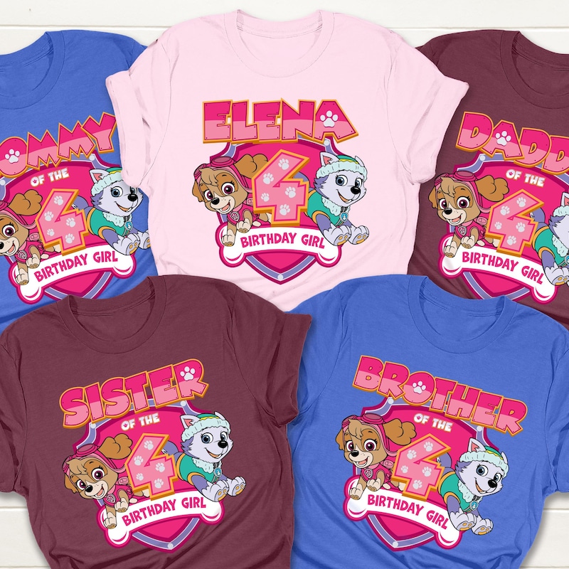 Cartoon Birthday Girl - Etsy