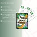 Zoo Animal Alphabet Tracing Worksheet Printable Handwriting Practice ...