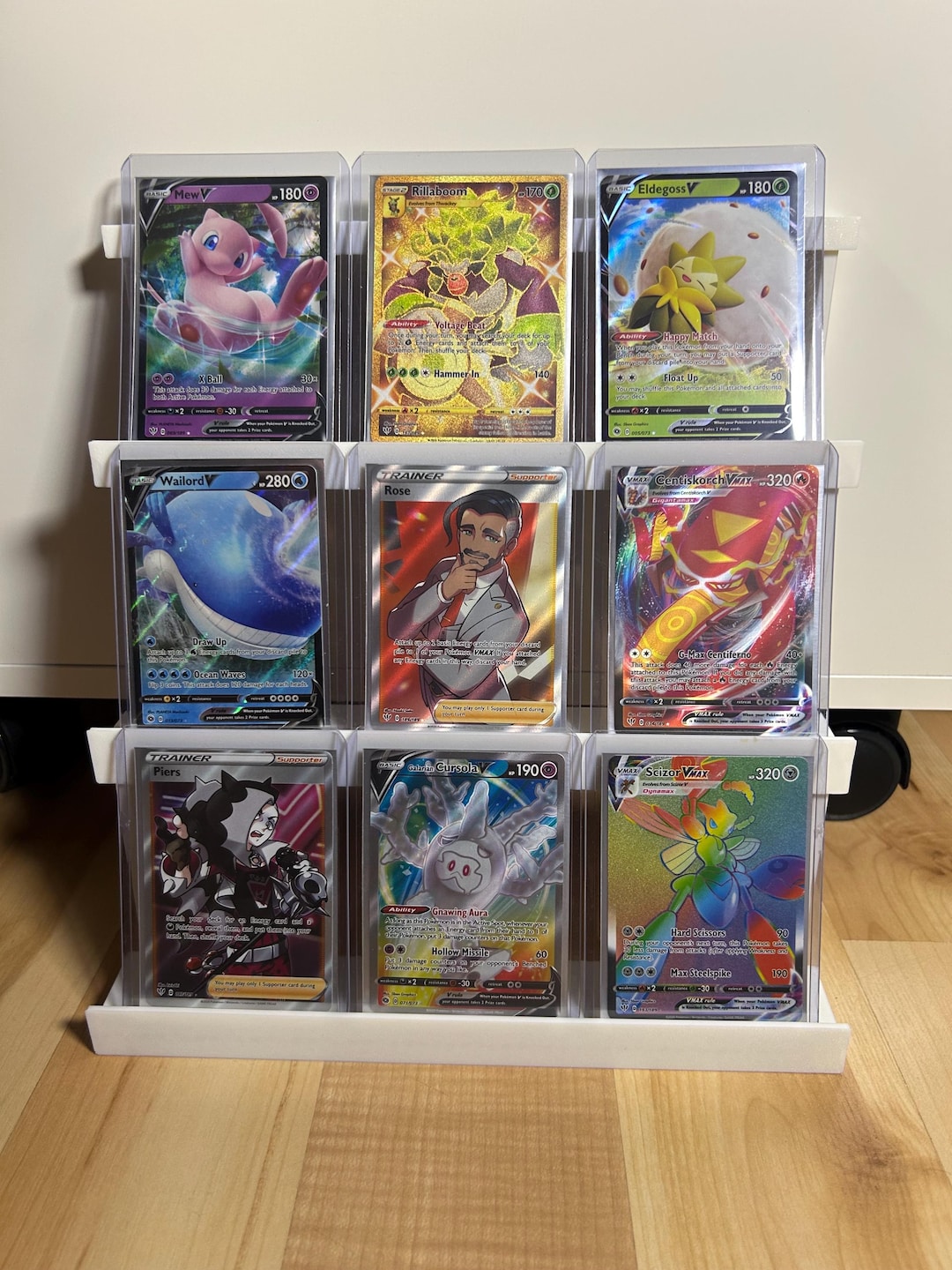 3-layer Trading Card Display Stand | Display for Pokémon, Sports, TCG ...