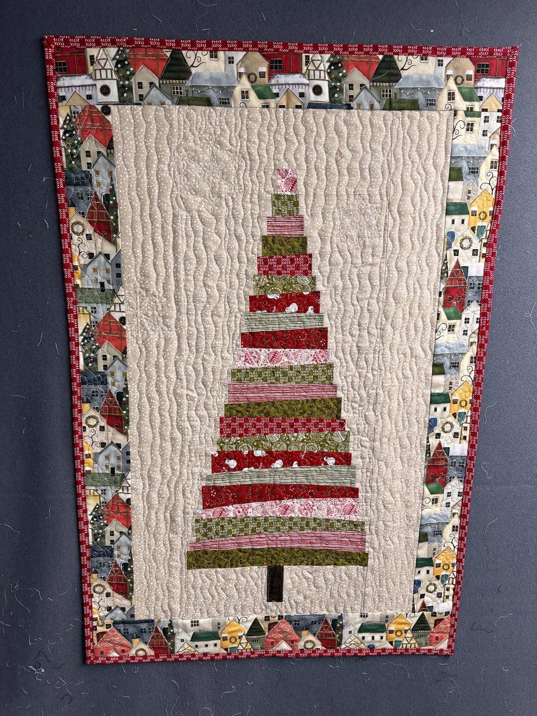 Handmade Christmas Tree Door Hanging - Etsy