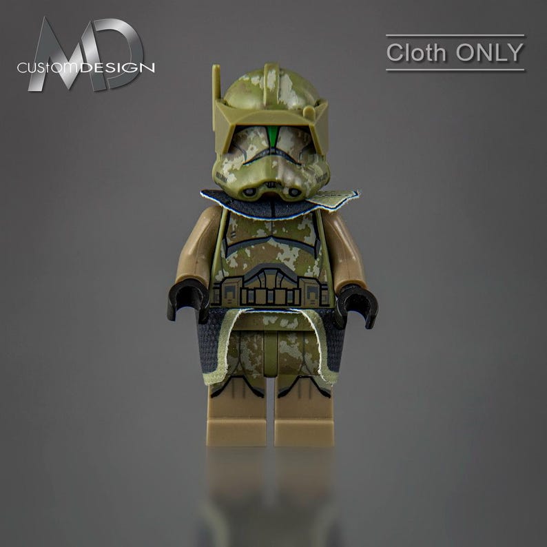 Custom Kama and Pauldron for LEGO Star Wars Minifigure Clone Trooper ...
