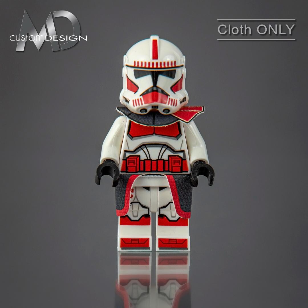 Custom Kama and Pauldron for LEGO Star Wars Minifigure Clone Commander ...