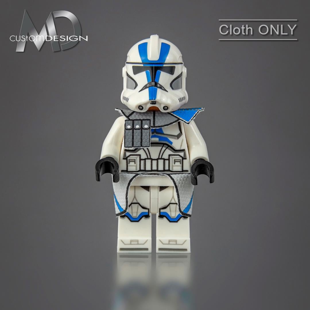 Custom Kama and Pauldron for LEGO Star Wars Minifigure Clone Commander ...