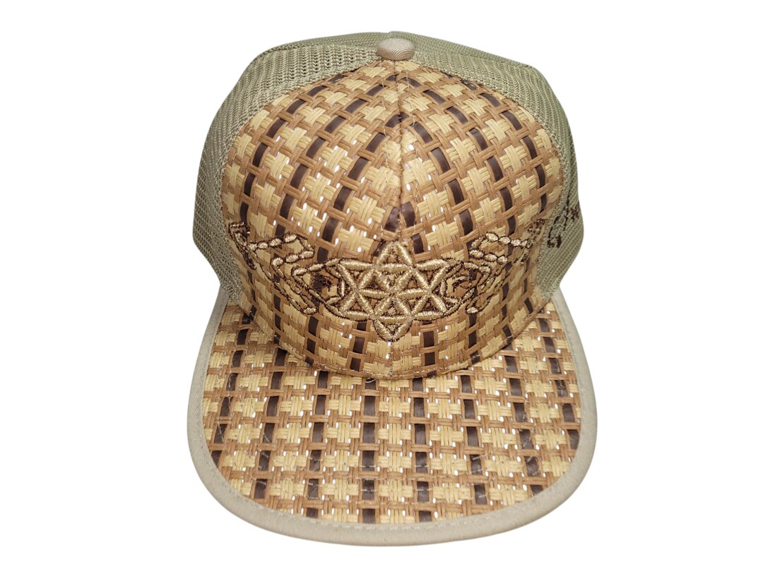 Snapback Flat-brim Hat - Plant of Life - One of A Kind - Etsy