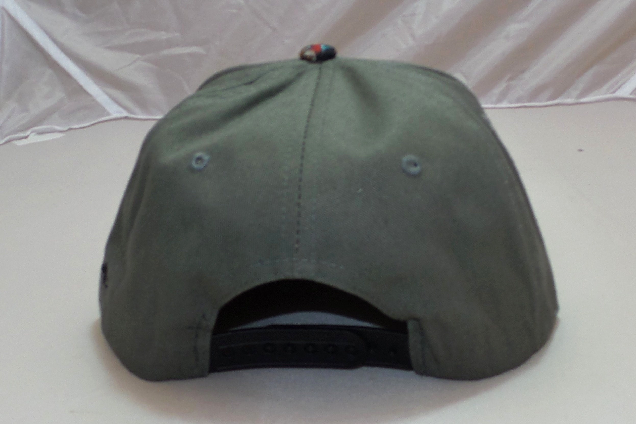 Snapback Flat-Brim Hat - Skeleton Hands (One-of-a-kind)