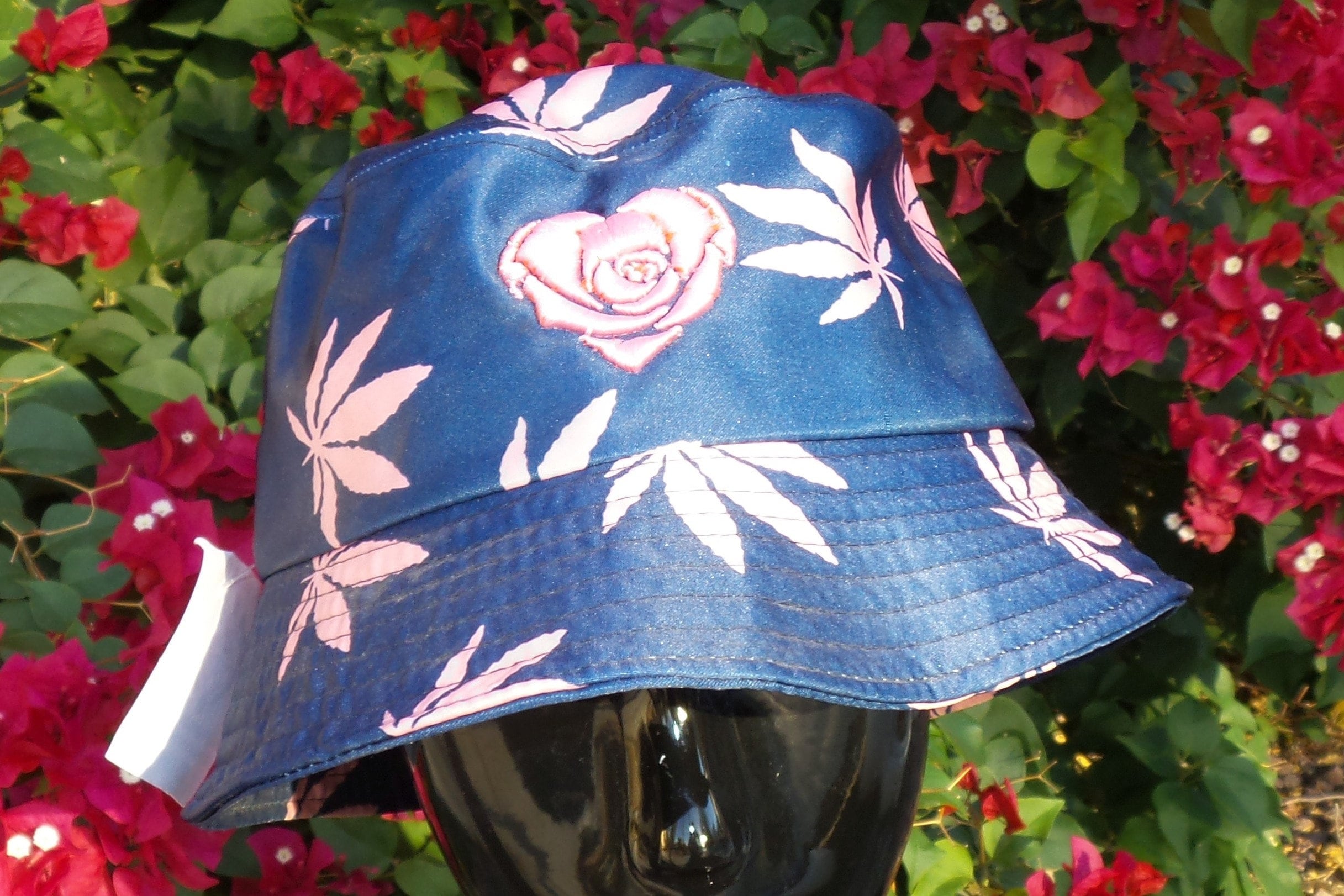Bucket Hat - Heart Rose (One-of-a-kind)