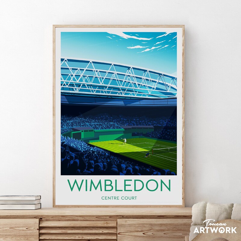 Wimbledon Tennis - Etsy
