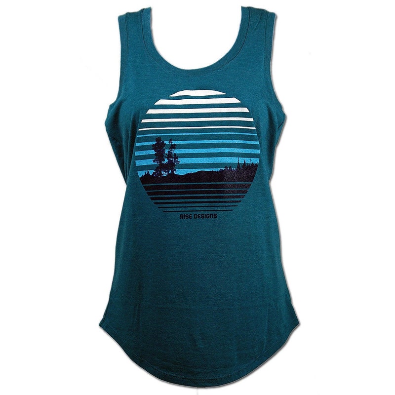 Turquoise Tank Top - Etsy