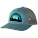 Turquoise Sunset - Trucker Hat - Light Blue/aluminum - Etsy