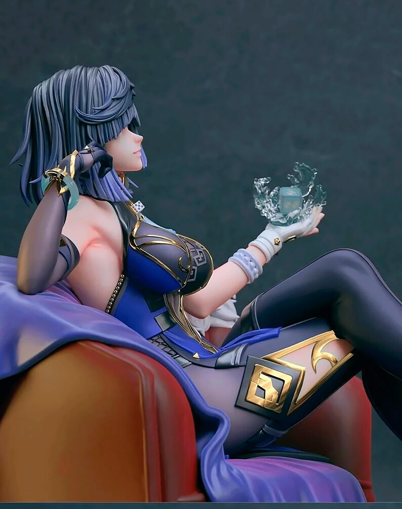 Yelan From Genshin Impact STL File 3D Model STL for Printing - Etsy