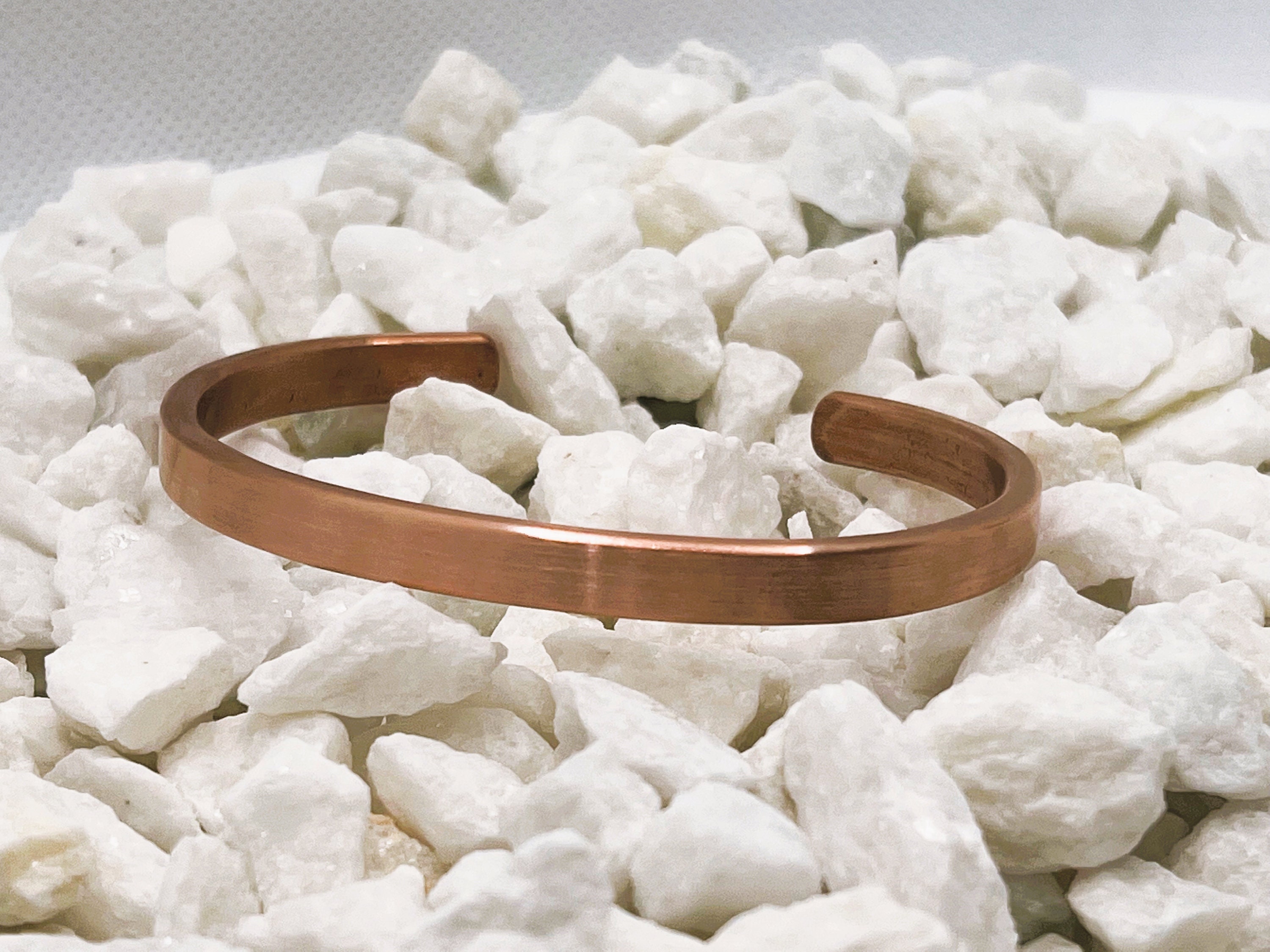 1/4 Solid Copper Bracelet Classic - Etsy