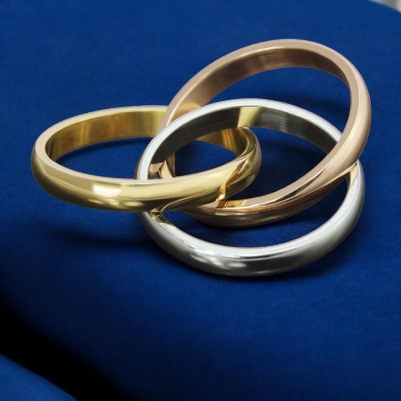 Tri Color Rings - Etsy
