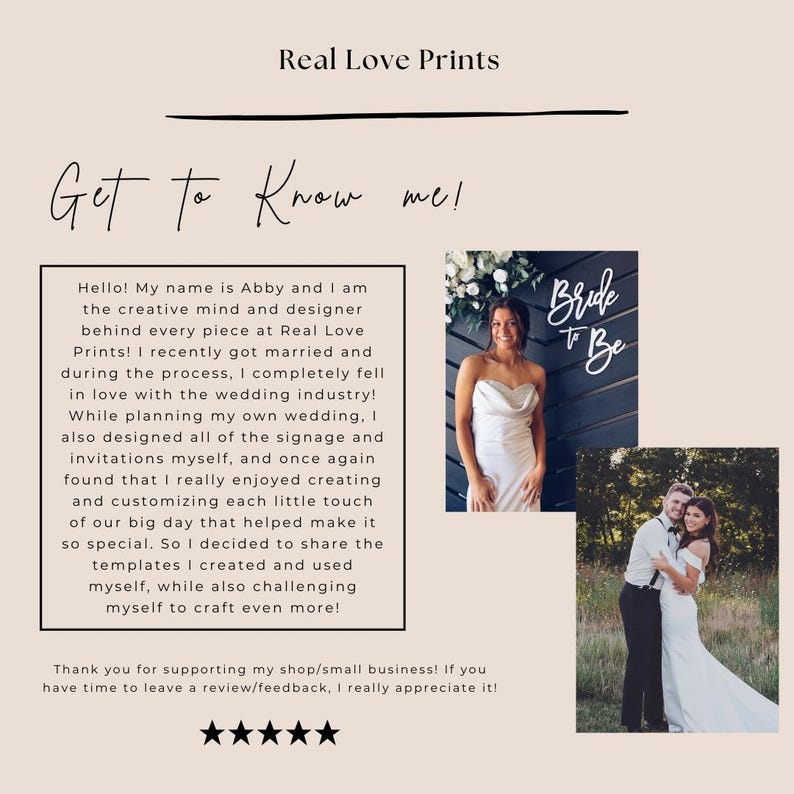 Unique Save the Date Template - Etsy