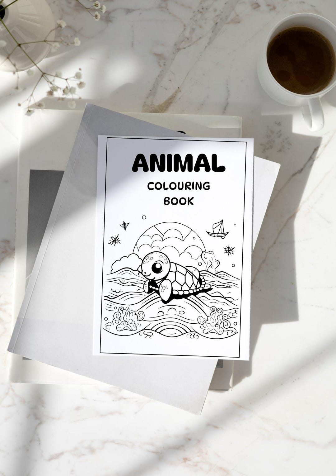 Minimalist Animal Colouring Book | Sen-friendly Relaxation ...