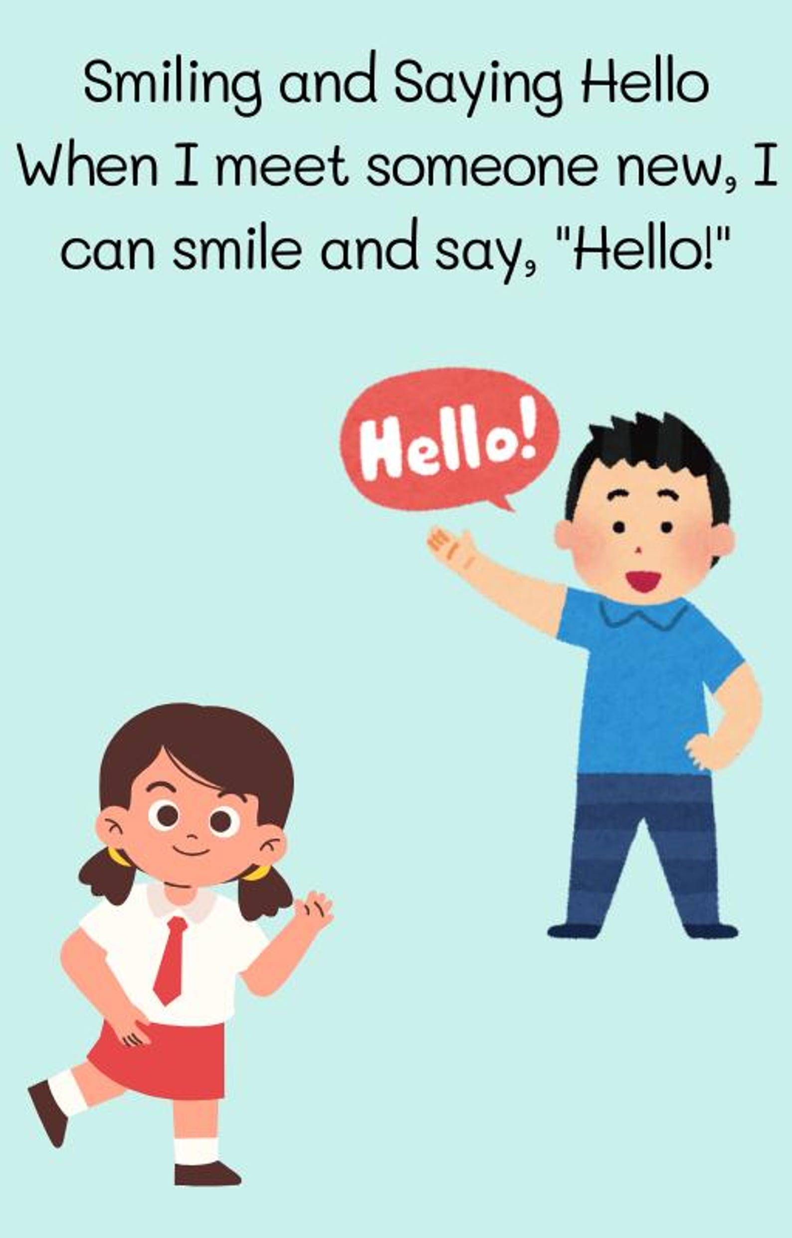 Making Friends-a Social Story-ebook-sen-dyslexia Friendly-12 Pages - Etsy