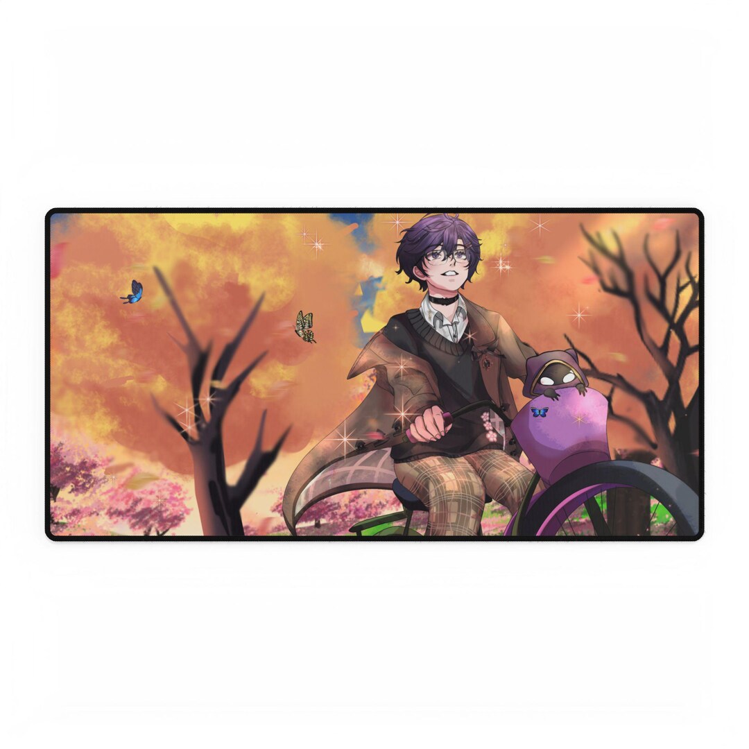 Vtuber Shoto Desk Mat, Cute Office Decor, Gamer Accessories, Mouse Pad ...
