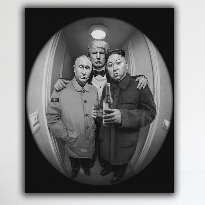 Trump Putin Kim - Etsy