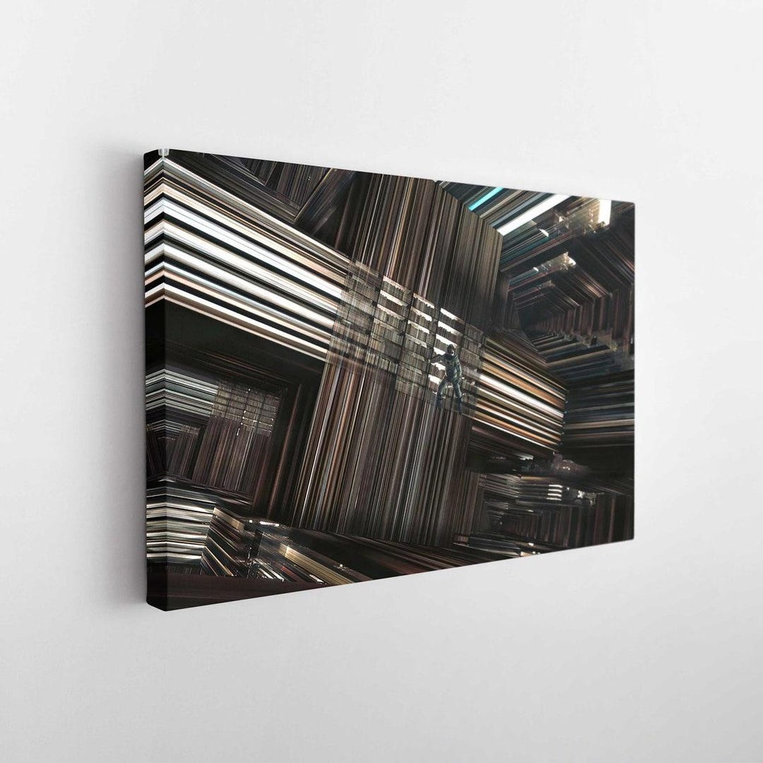 Canvas Painting Interstellar Wall Art, Famous Movie Poster Sci-fi Decor ...