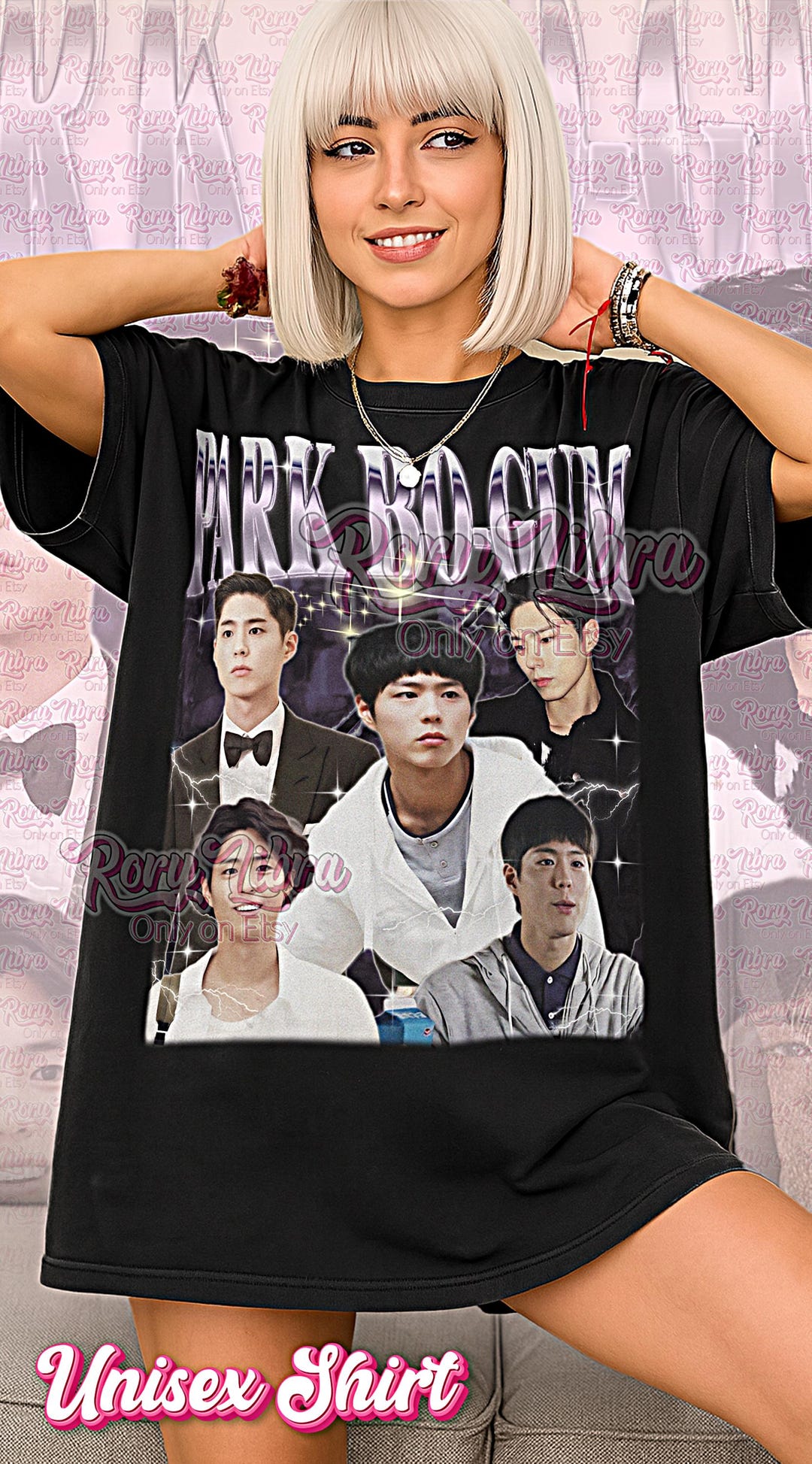 PARK BO-GUM Bootleg Shirt, Park Bo-gum Retro Tees, Sweetheart Smile T ...