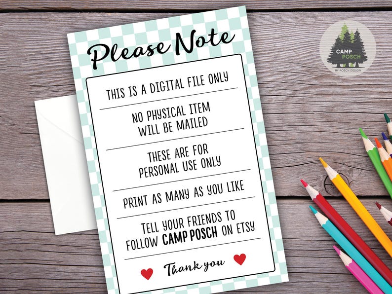 Personalized Kids Camp Sign Printable | Custom First Day Summer Camp ...