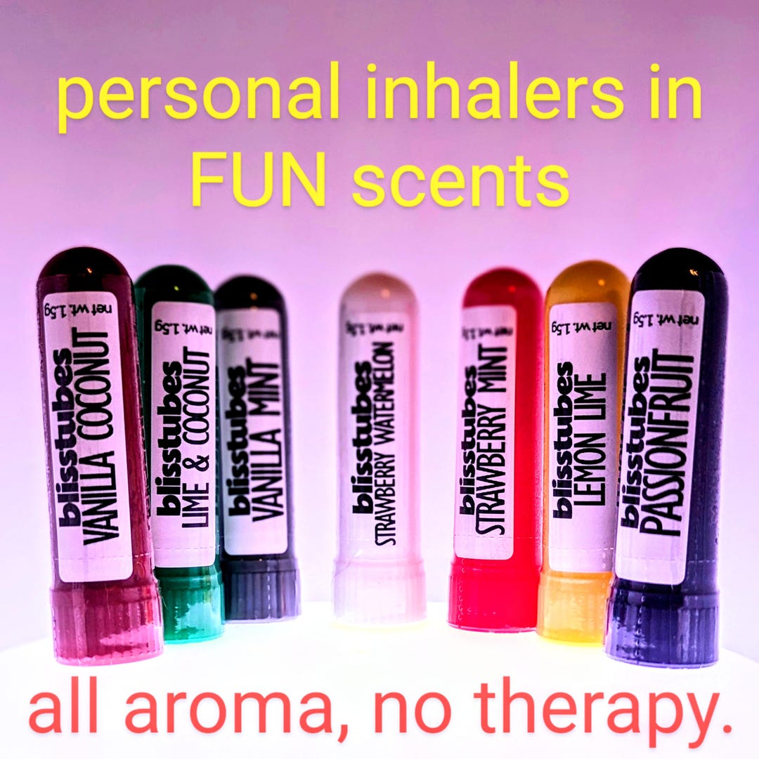 Personal Aromatherapy Inhalers in Unique Scents - Great for Gifts ...