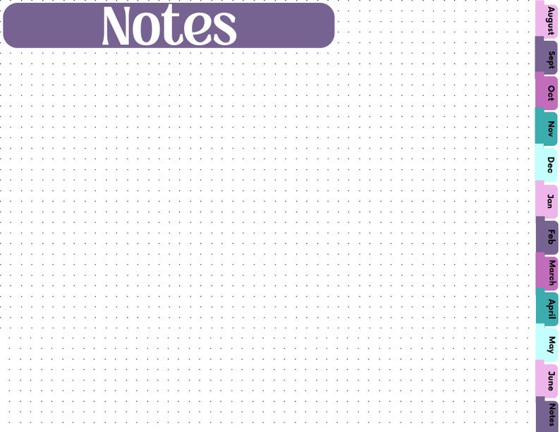 25-26 Digital Teacher Planner - Etsy