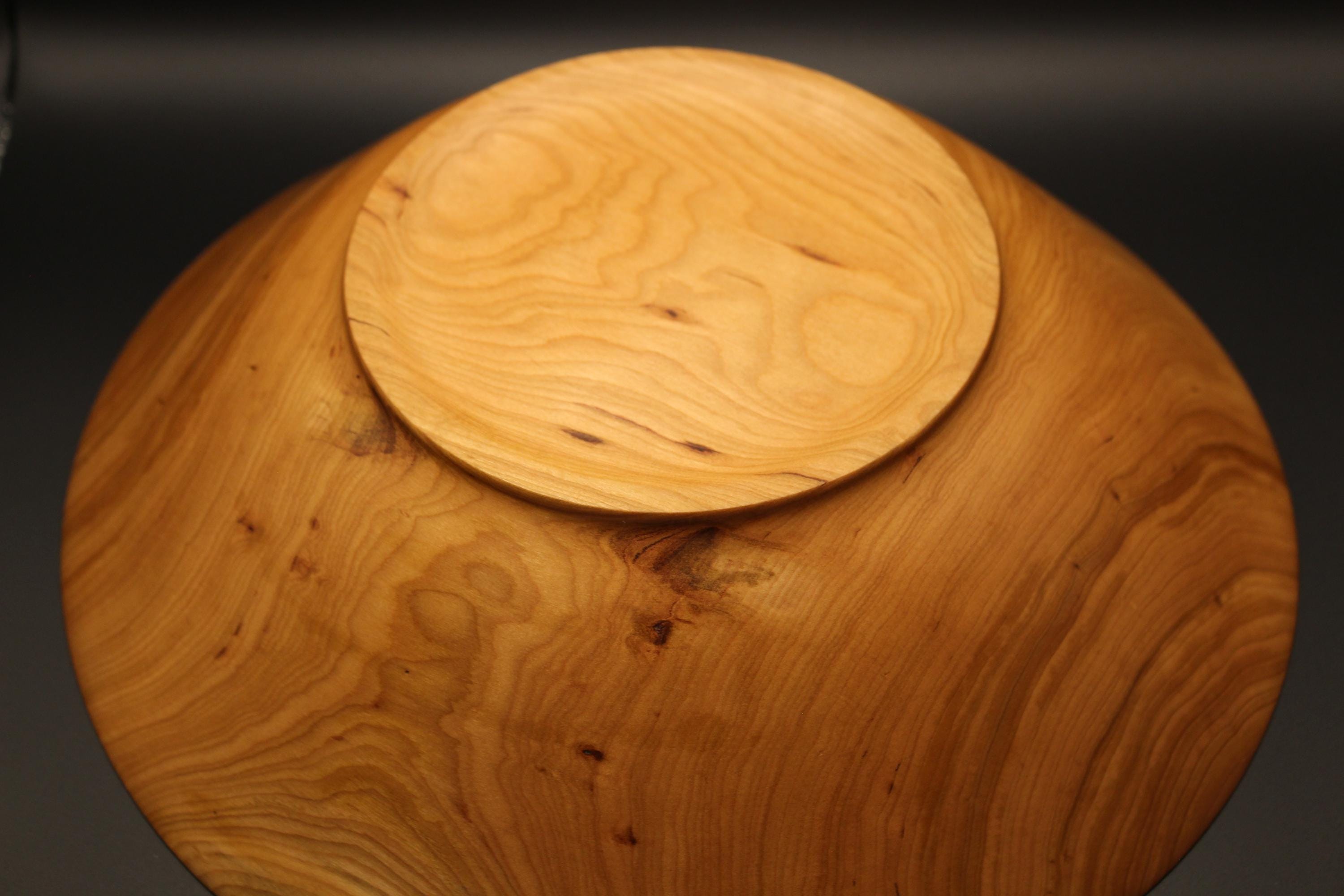 Solid Cherry Bowl 11.5"d X 3.25"h - Made From Solid Cherry and Has Been ...