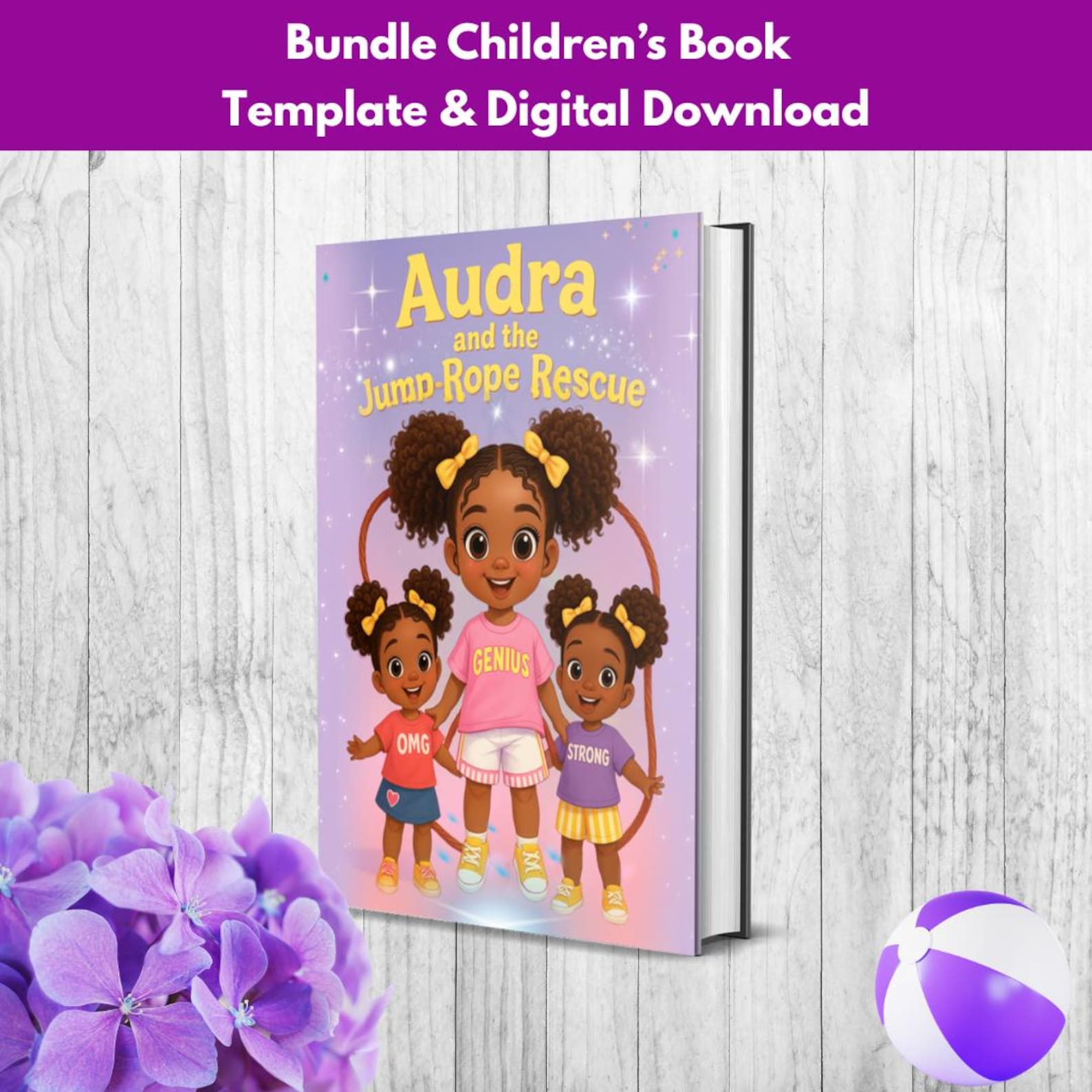 Children's Book Interior Template: Canva KDP, Editable Story (digital ...