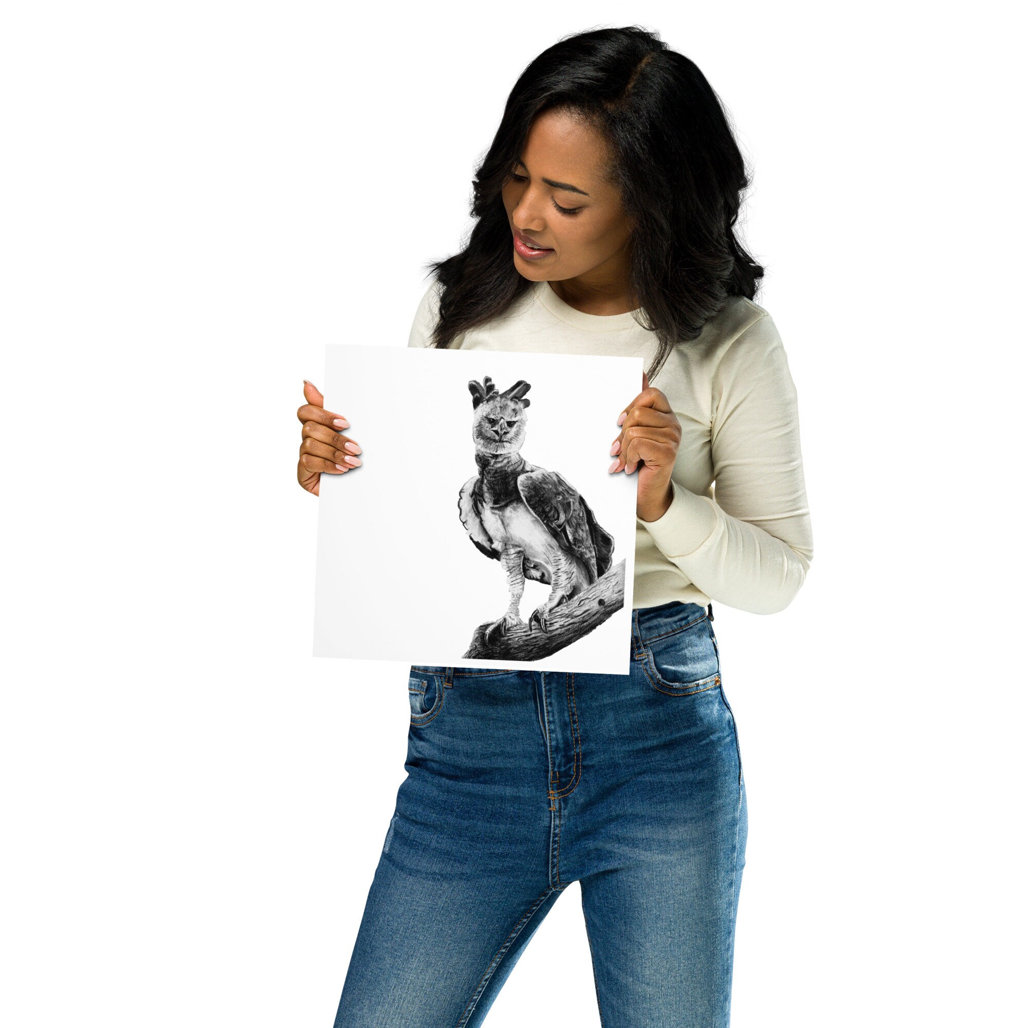 Harpy Eagle Poster - Etsy