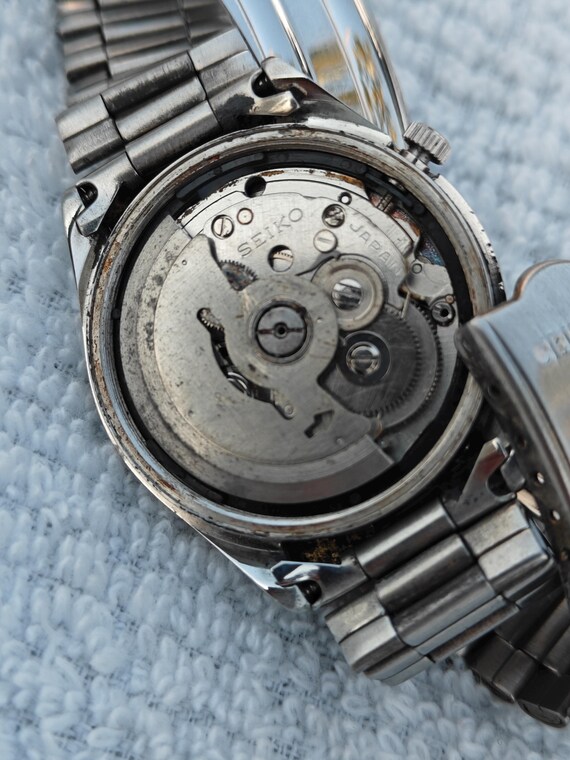 Vintage SEiko 5 automatic wrist watch Railway Timing,… - Gem