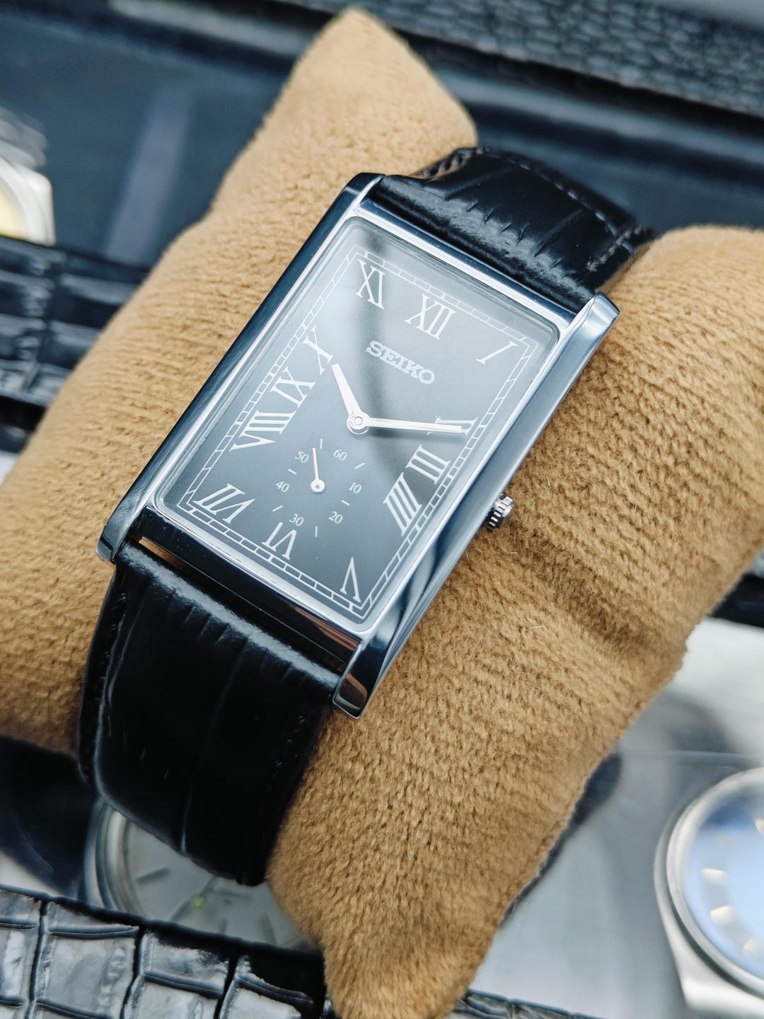 Vintage Seiko Slim Tank Quartz Men's Japanese Wrist Watch,gift for Him ...