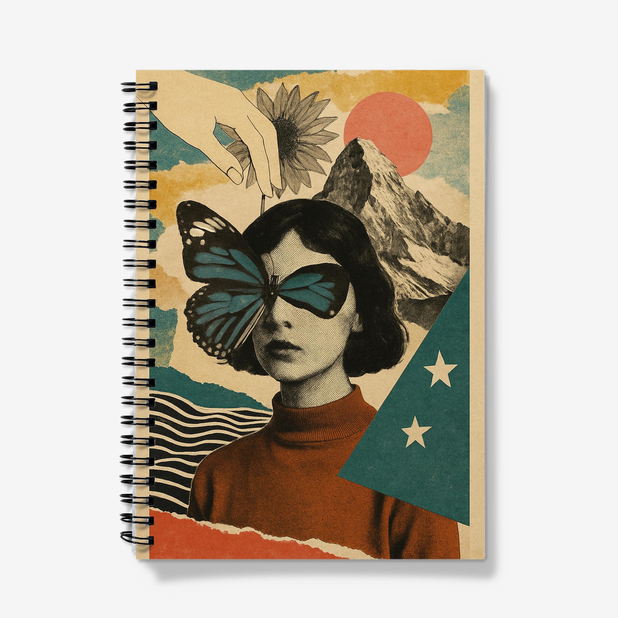 Vintage Collage Notebook Cover: Surreal Pop Art (digital Download) - Etsy