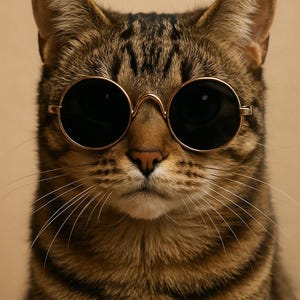 Cool Cat With Sunglasses - Digital Art Download (2:3 Ratio) - Etsy