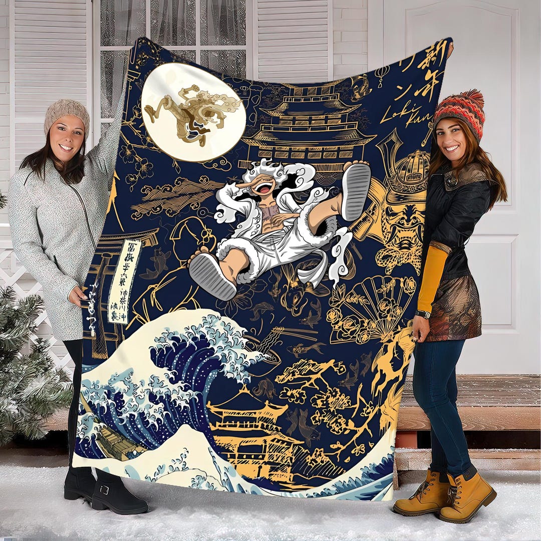 Luffy One Piece Merch Blanket,custom Baby Blanket,luffy Blanket,blanket ...